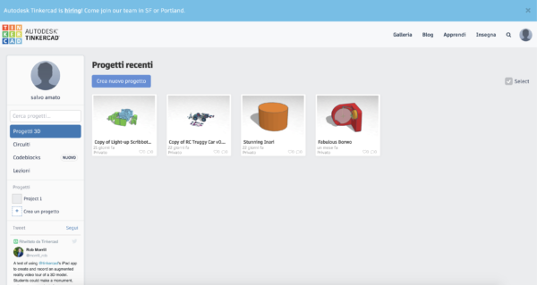 Tinkercad Ovvero Modellare In 3d Con Il Coding Coding E Pensiero