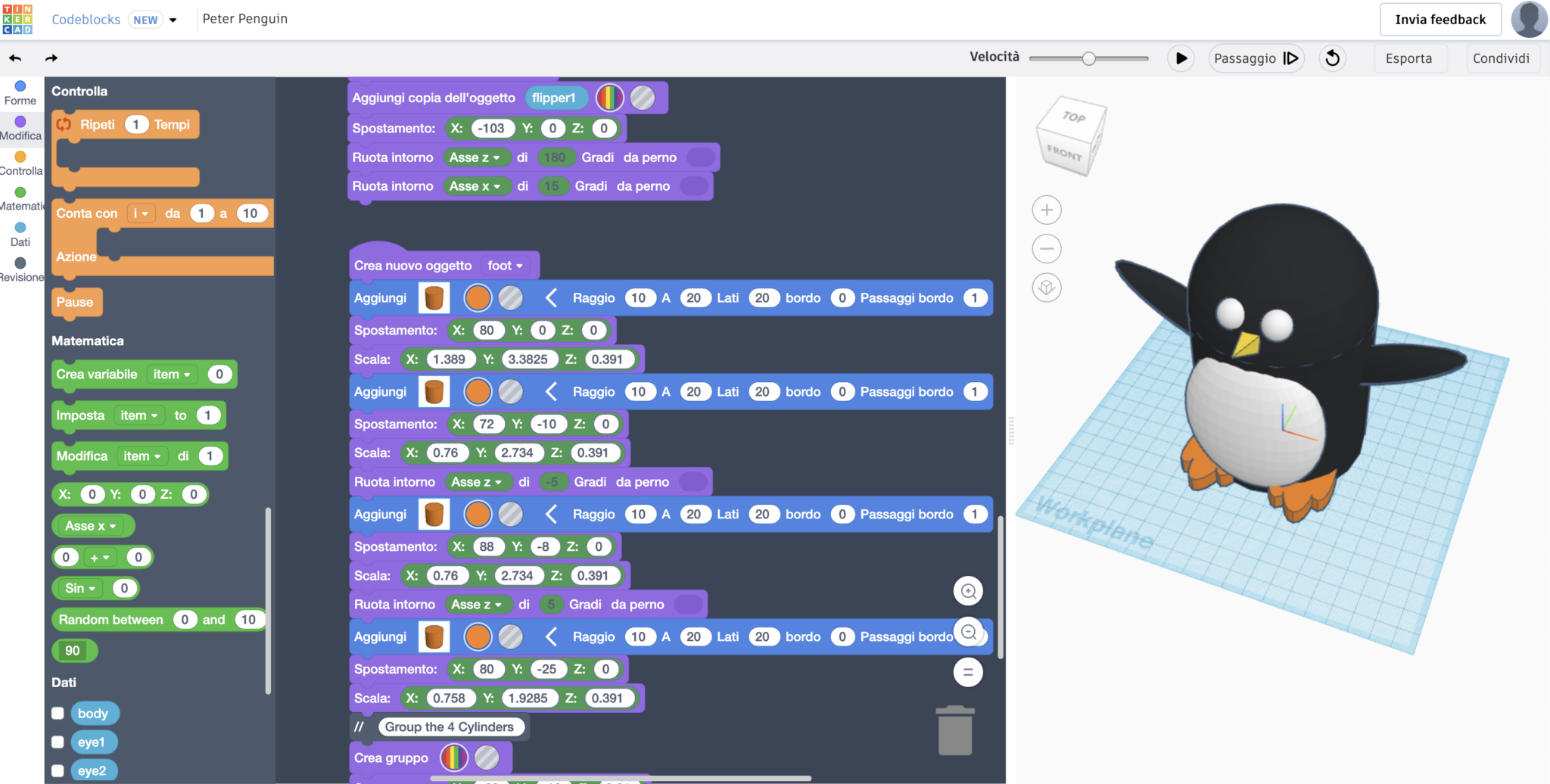 Tinkercad Ovvero Modellare In 3d Con Il Coding Coding E Pensiero
